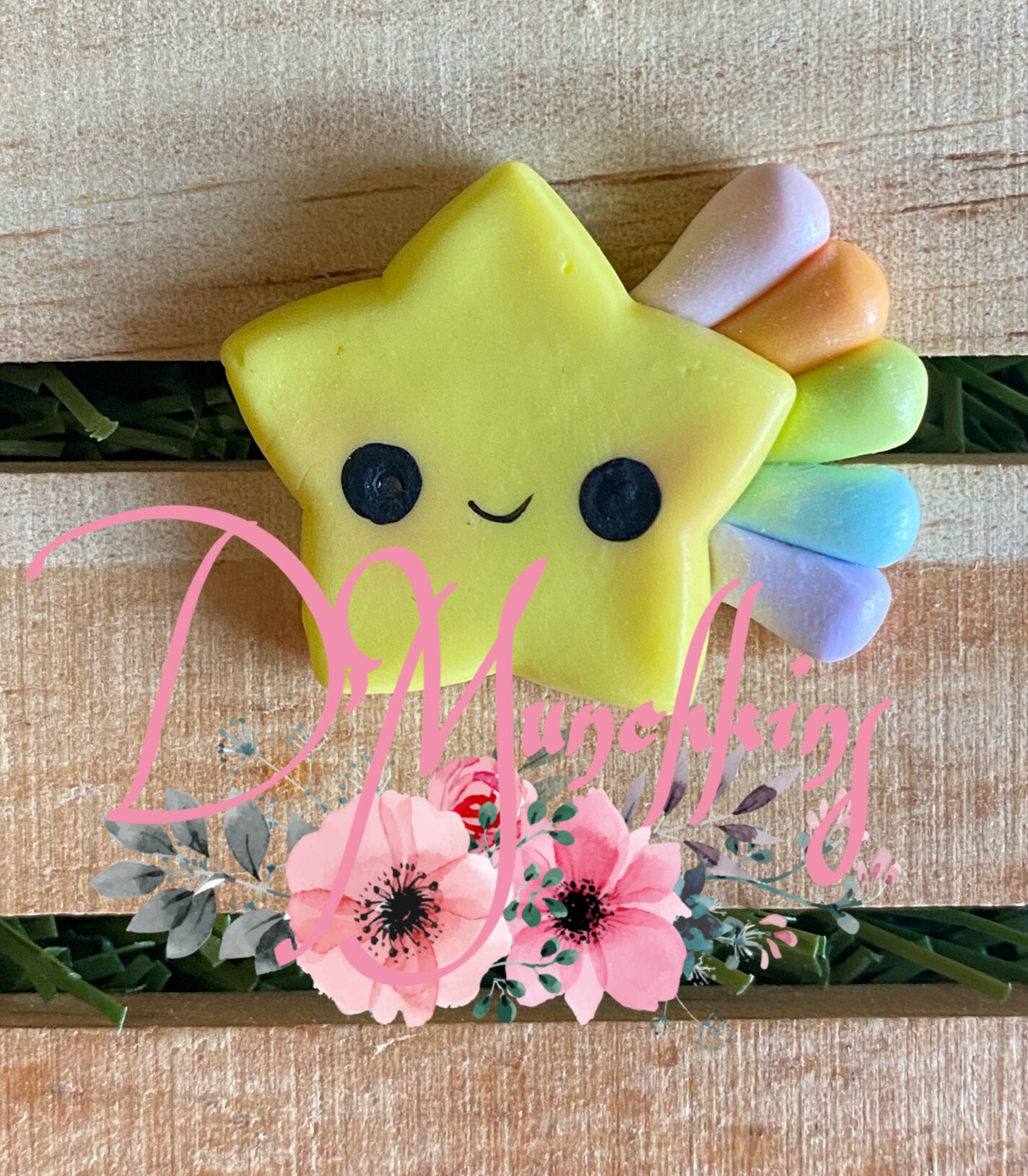 Shooting Star Clay Bow Clay Bow Center Pice Bow - Etsy