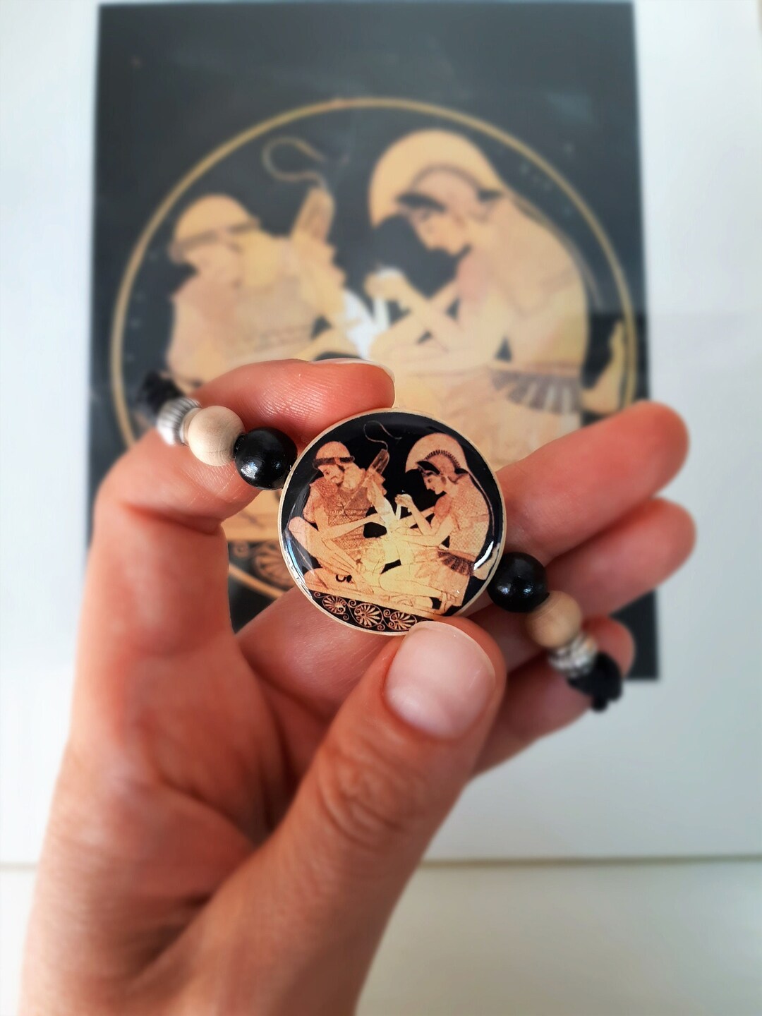 Achilles and Patroclus Bracelet, Greek Mythology and Archeology ...