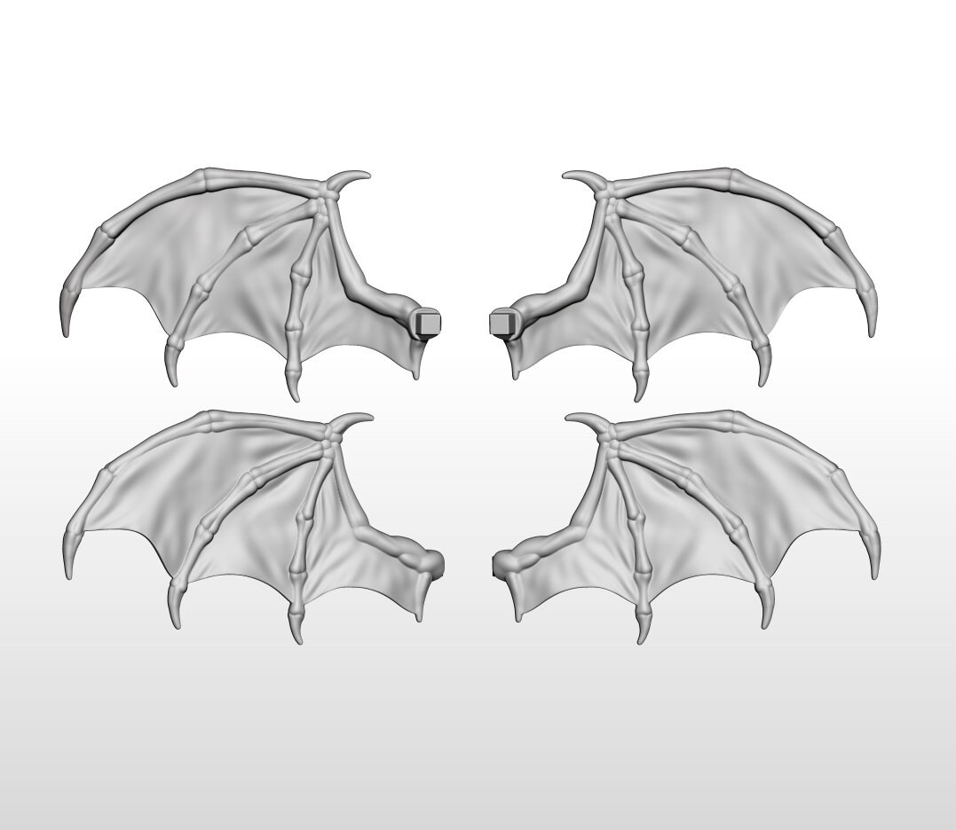 Wings STL 3D Kit Printed Ball Jointed Doll Base PLA Filament /SLA Resin ...