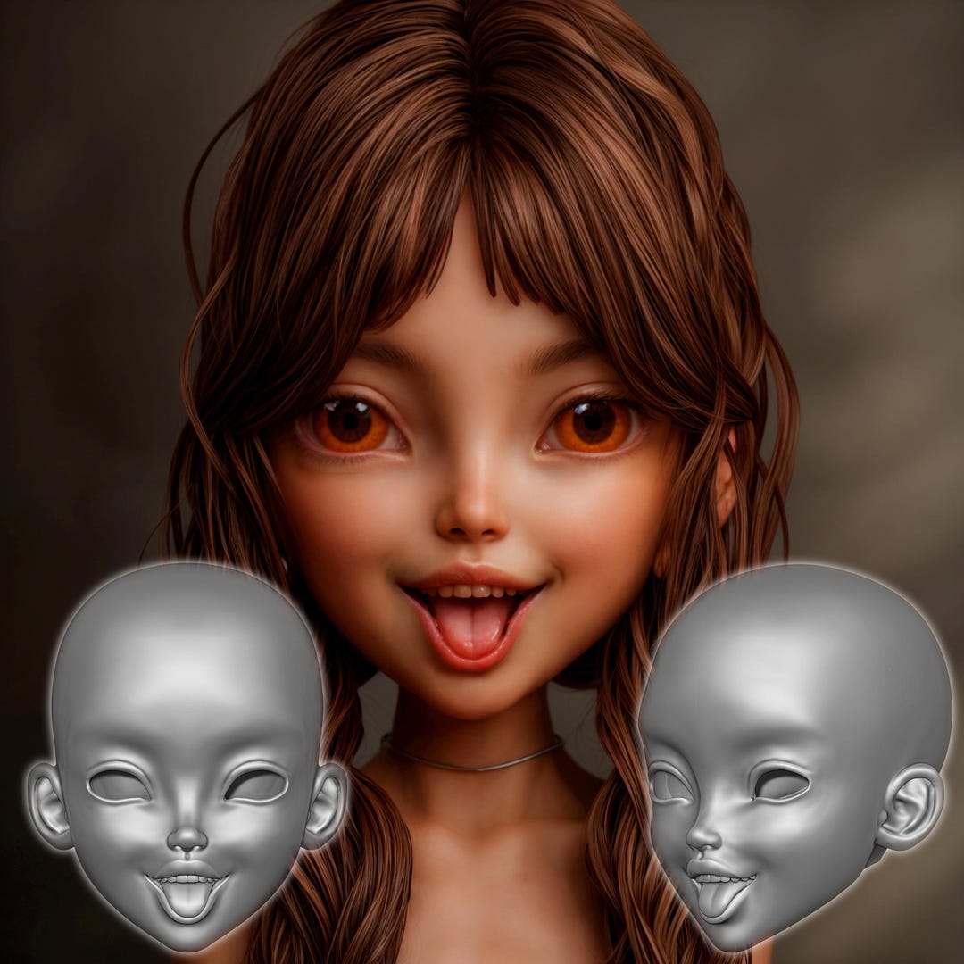 Maggie - Head, 3dhead, Headart, Headspace, Creativehead, Artistichead ...