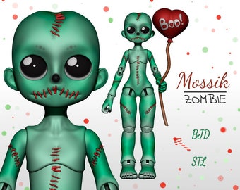 Eva STL 3D Kit Printed Ball Jointed Doll Base PLA Filament /SLA Resin ...