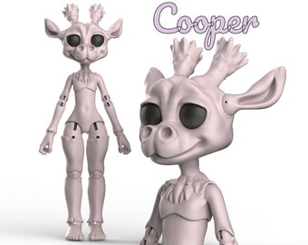 Eva STL 3D Kit Printed Ball Jointed Doll Base PLA Filament /SLA Resin ...