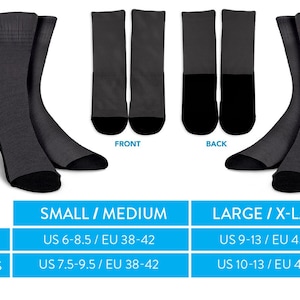 Disc Golf Sports Socks, Crew Custom, Funny Socks, Cool Men's Women's ...