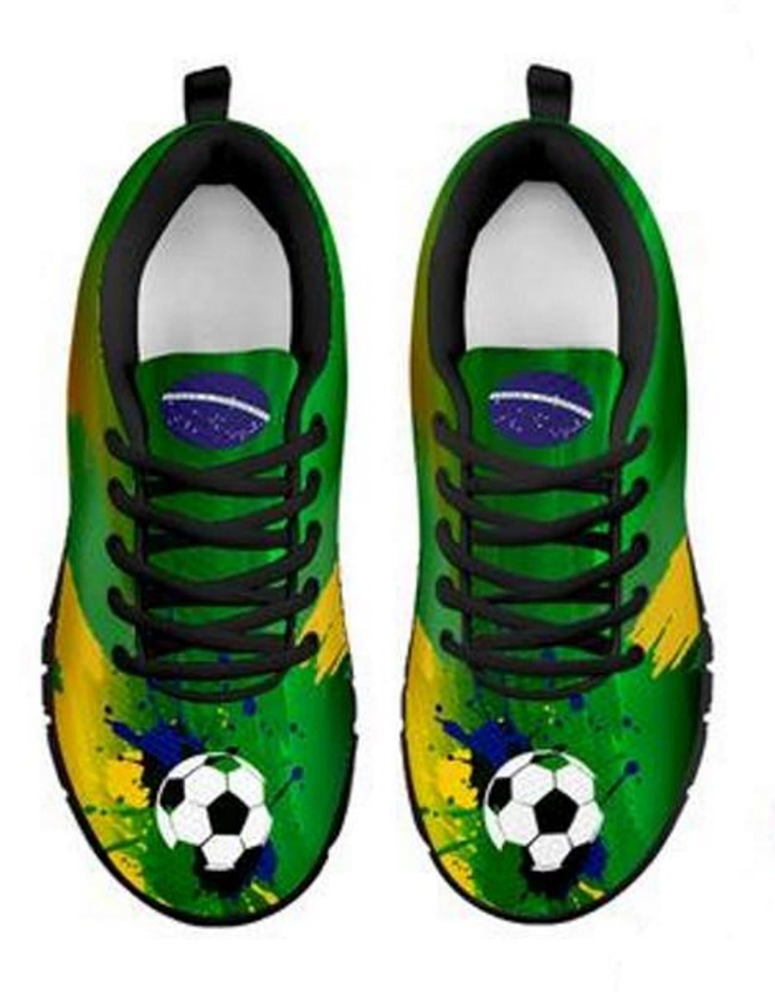 Brazil World Cup Soccer Sneakers for Men and Women-brazilian - Etsy