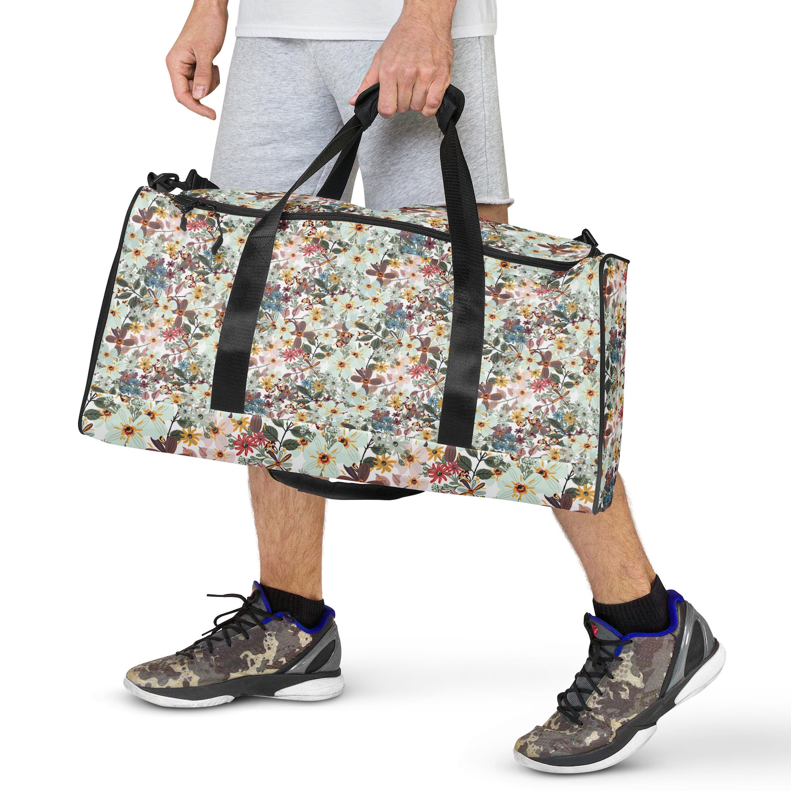 Beautiful Floral Duffle Bag Girlfriend Gifts for Her - Etsy