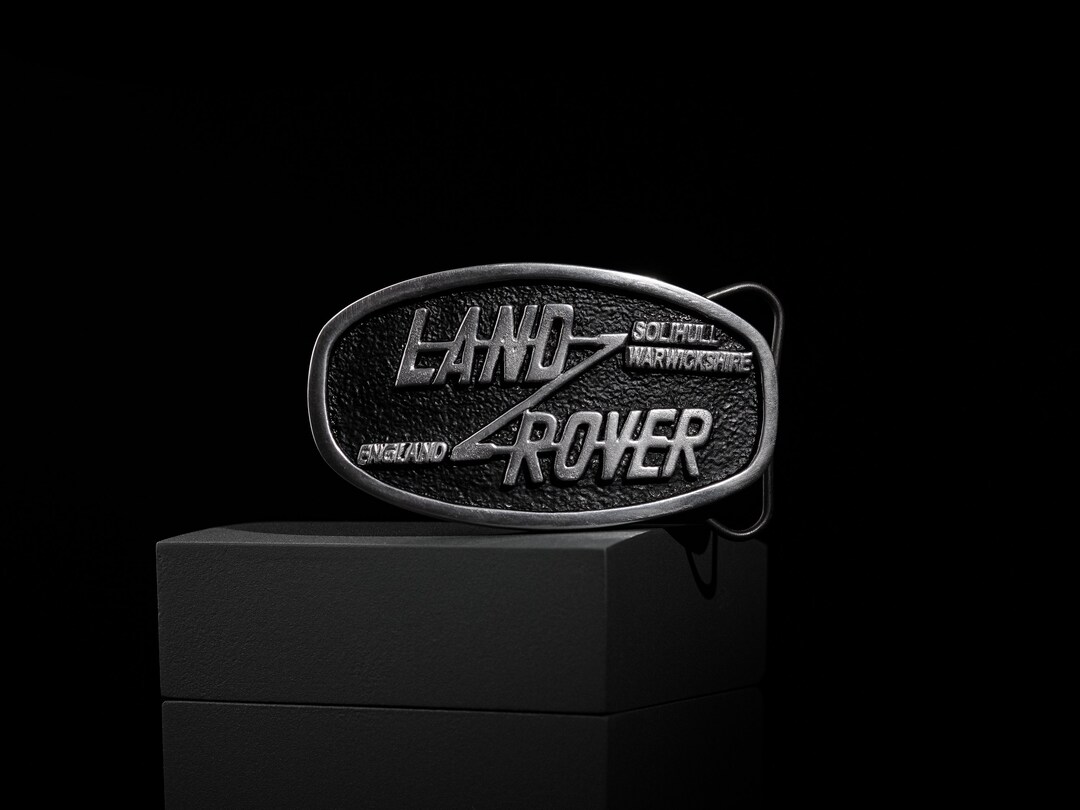 Belt buckle Land Rover Solihull - Etsy.de