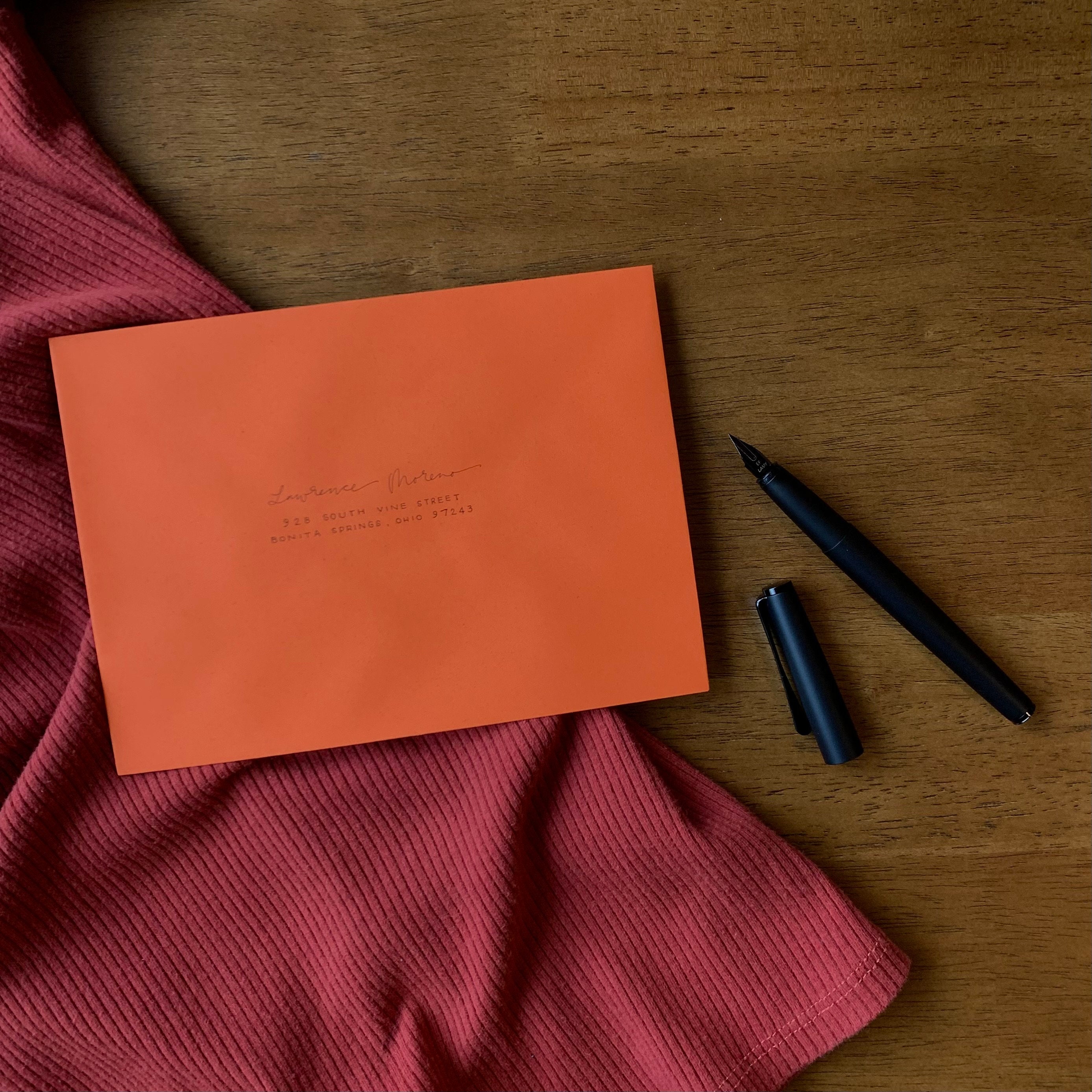 Hand Lettered Envelopes / Custom Letter Addressing - Etsy