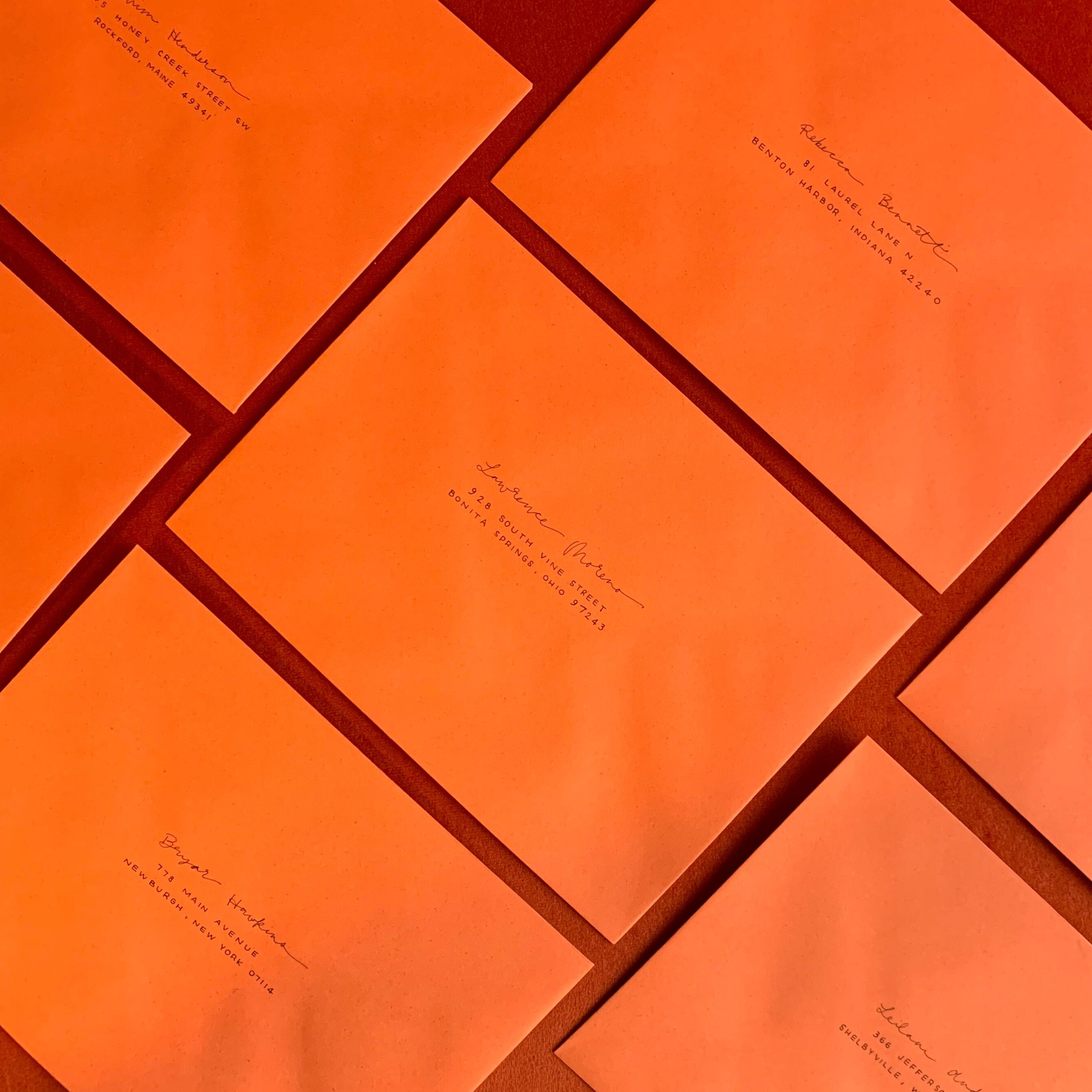 Hand Lettered Envelopes / Custom Letter Addressing | Etsy