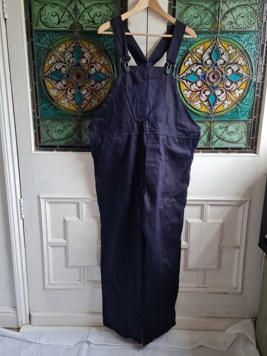Vintage Chore Dungarees, Work Trousers, Chore Pants, Deadstock ...