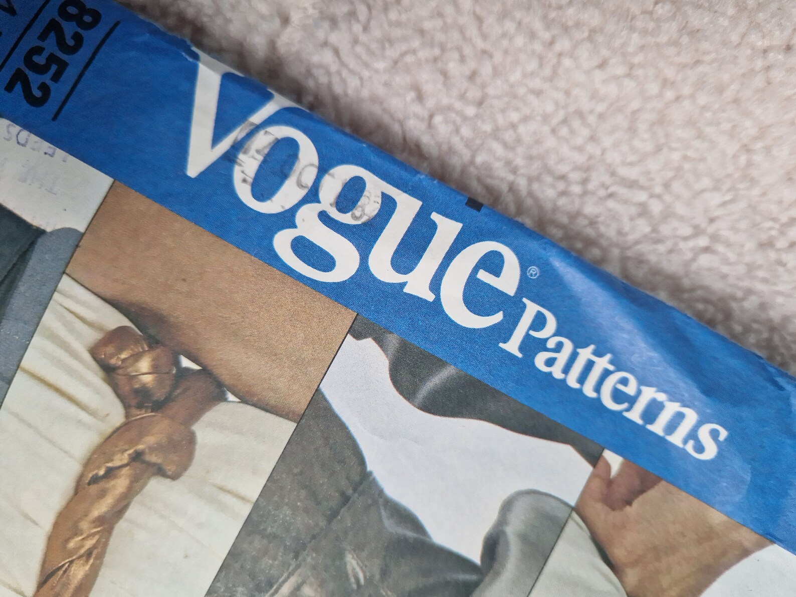 Vogue Belt Sewing Pattern 8252, 80's Vogue, Unusual Paper Pattern Not ...