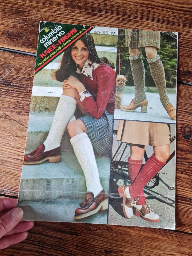 Vintage Sock Knitting Pattern Booklet, Vintage Knitting, 70s, 1973 ...