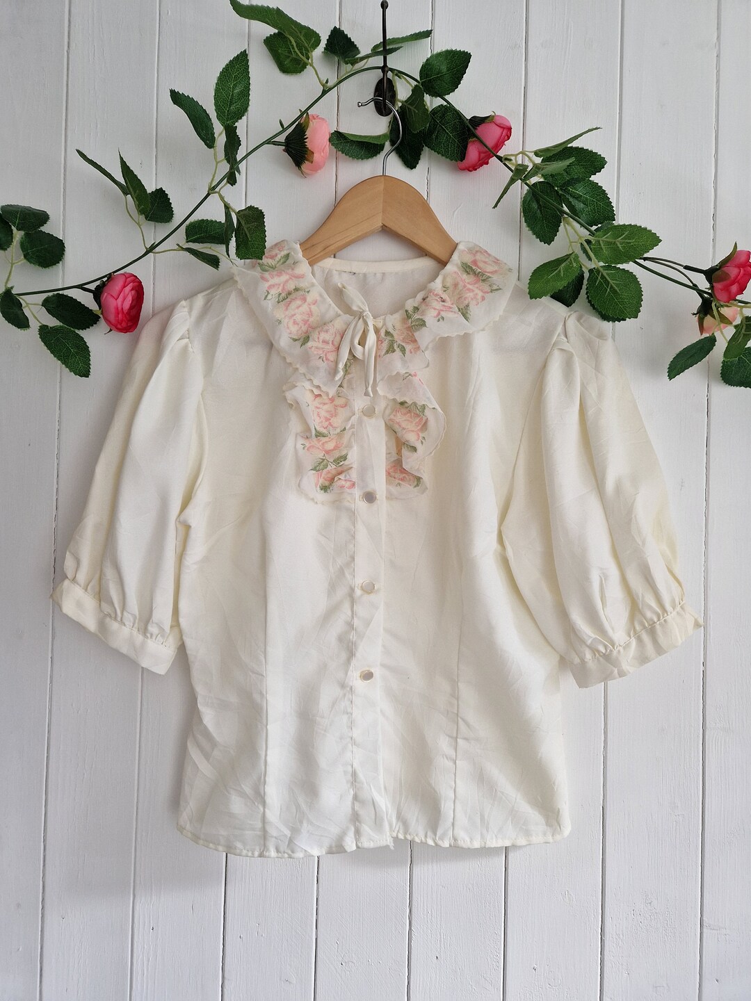 50s Blouse by International Ladies Garment Union Pretty - Etsy