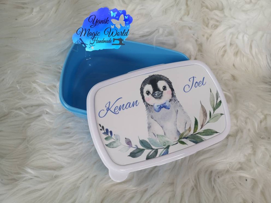 Lunch Box, Kindergarten Box, Personalized Lunch Box, Printed With a ...