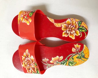 Traditional Chinese Clogs - Etsy