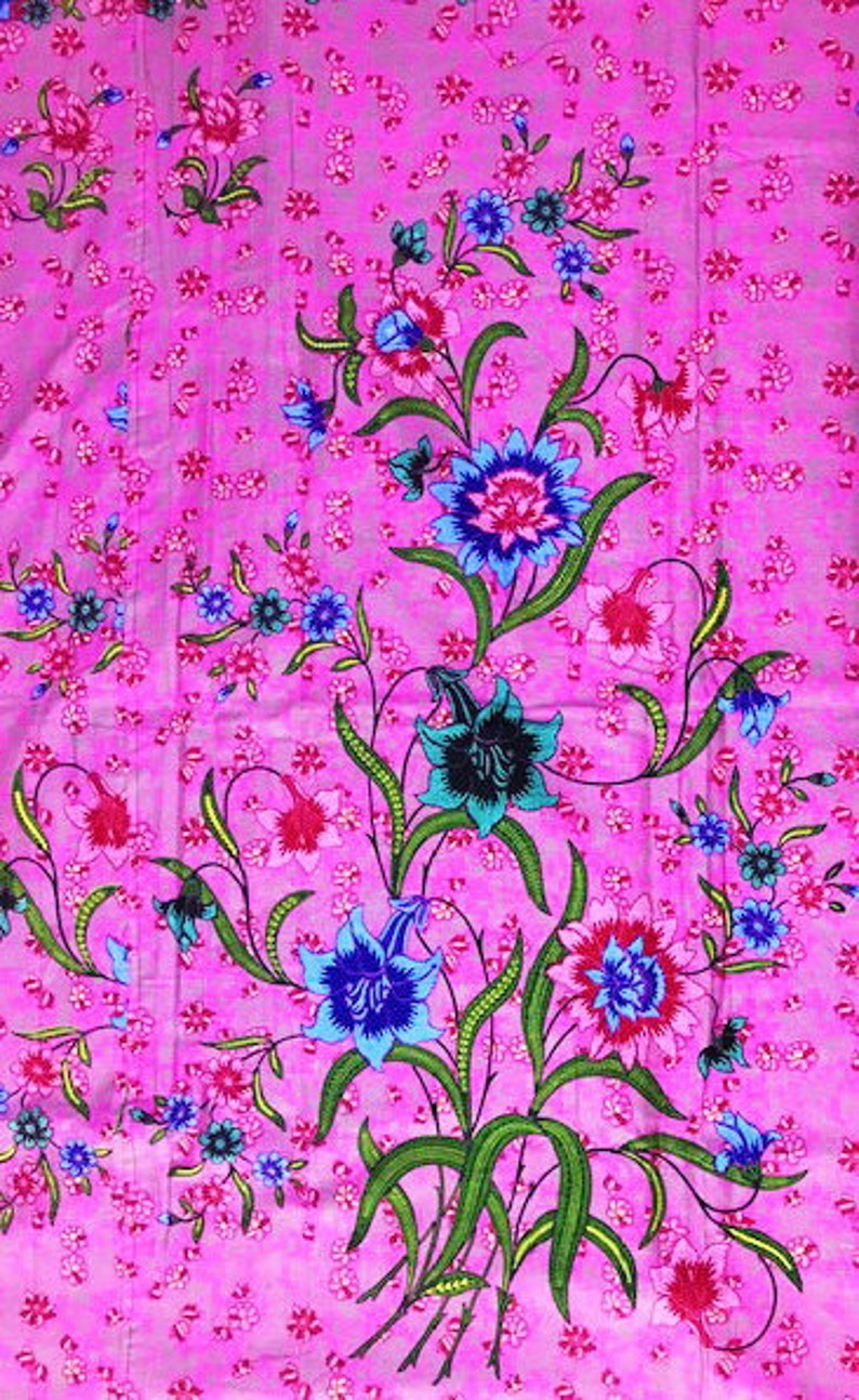 Hand-beaded Batik Sarong/skirt - Etsy
