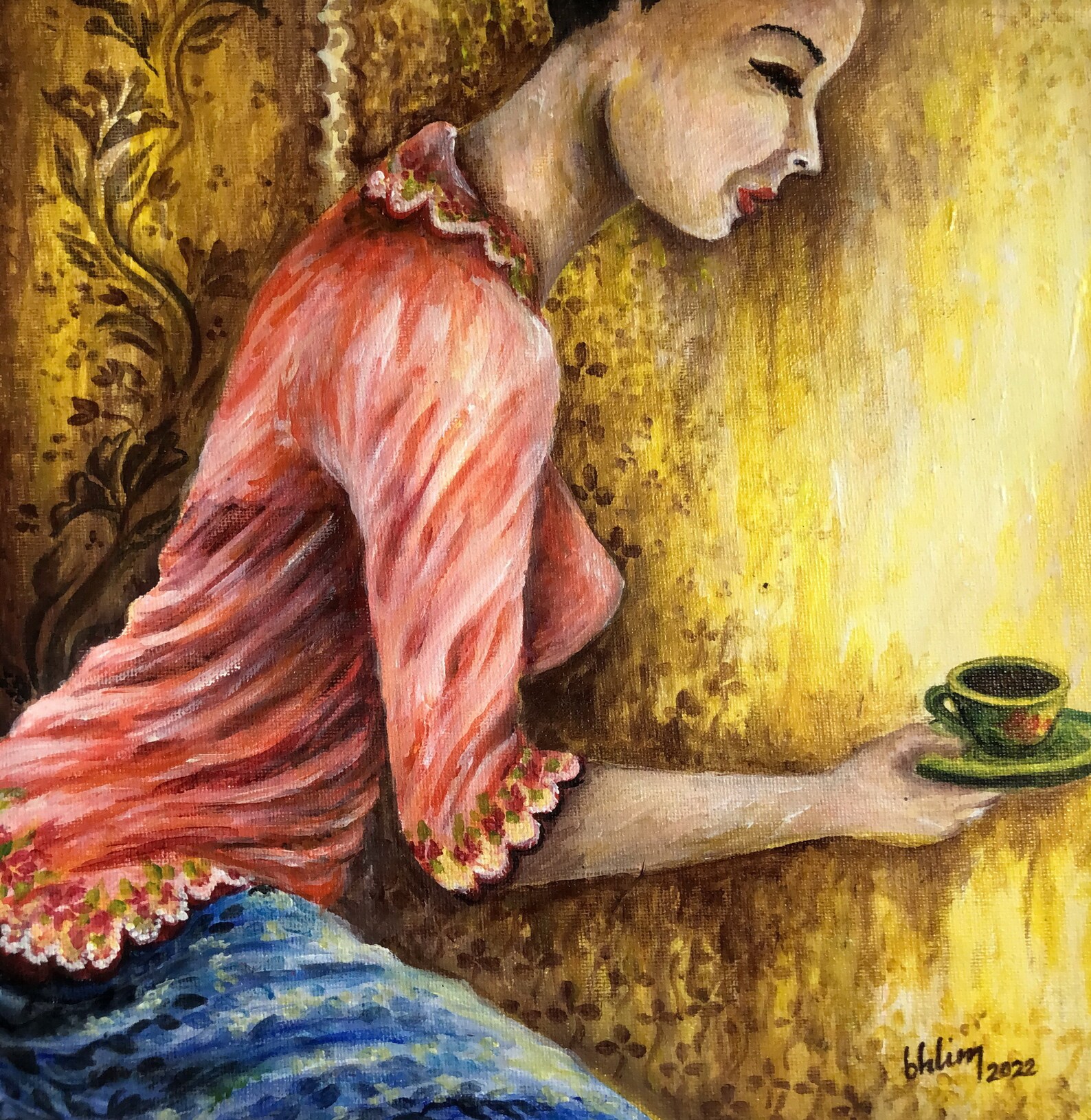 Portrait of a Lady (A Peranakan/nyonya Lady) - Etsy