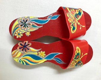 Traditional Chinese Clogs - Etsy
