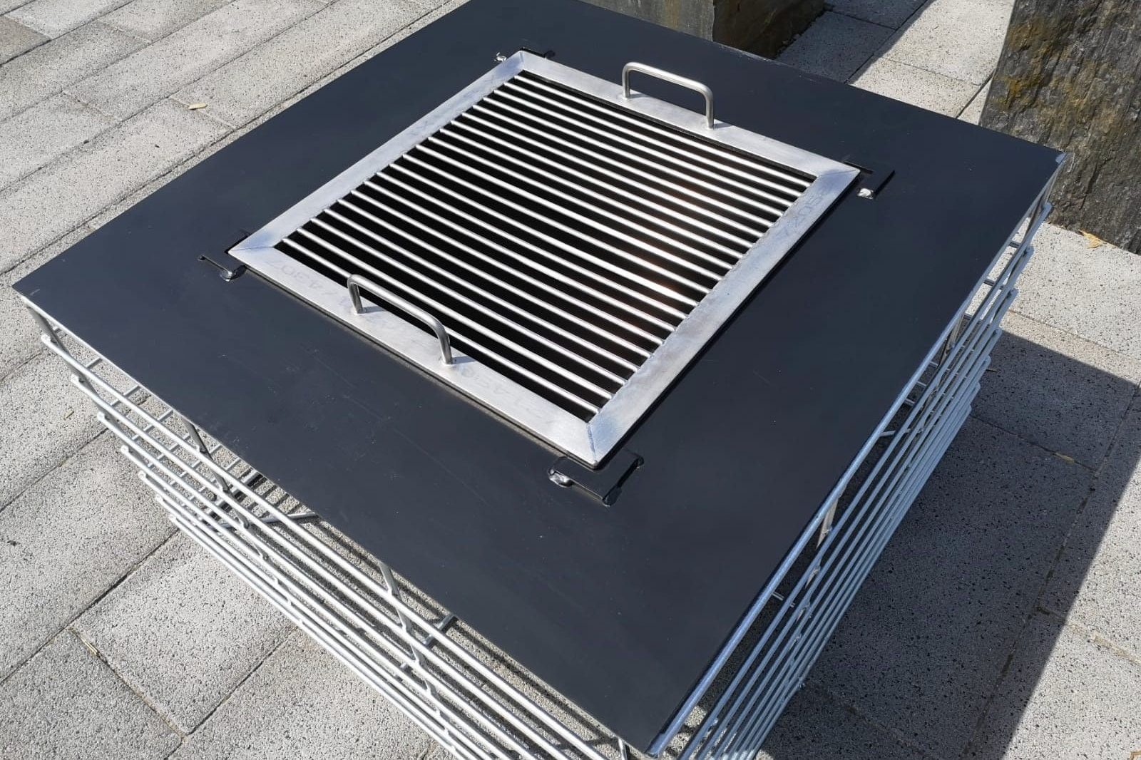 Gabion Grill, Gabion Fireplace, Barbecue Corner Gabions - Etsy