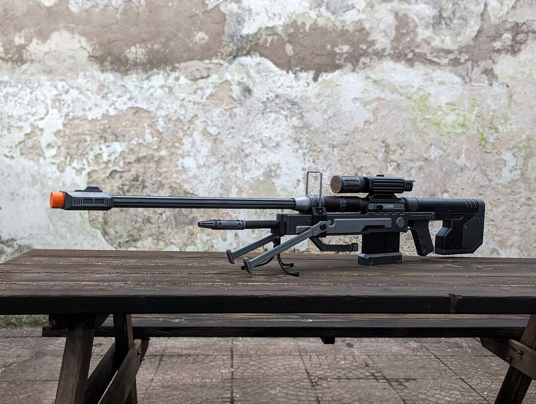 3D Props Sniper Rifle toy Equipped With an Orange Tip - Etsy Australia