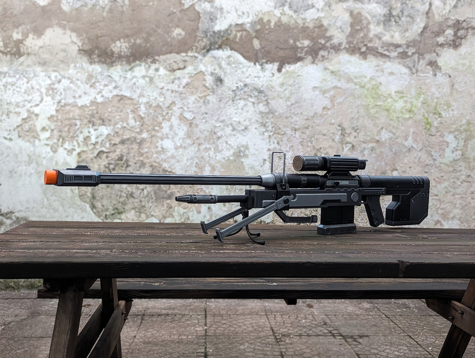 3D Props Sniper Rifle toy Equipped With an Orange Tip - Etsy Australia