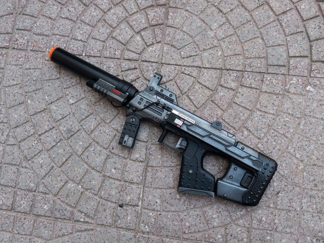 3D Props SMG toy Equipped With an Orange Tip - Etsy UK