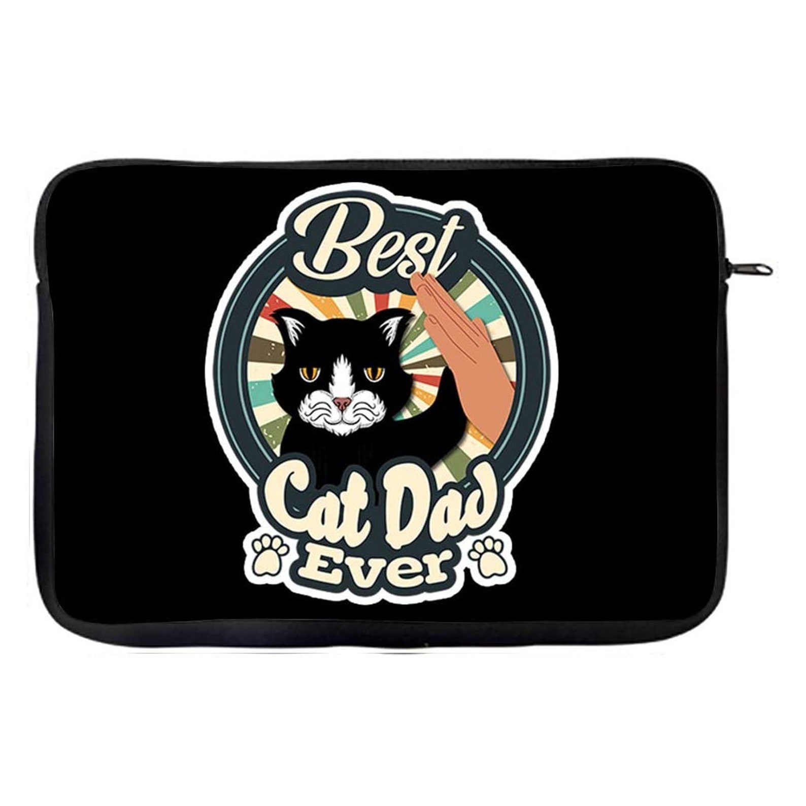 Mejor gato papá siempre divertido gatito gato puño Bump | Etsy