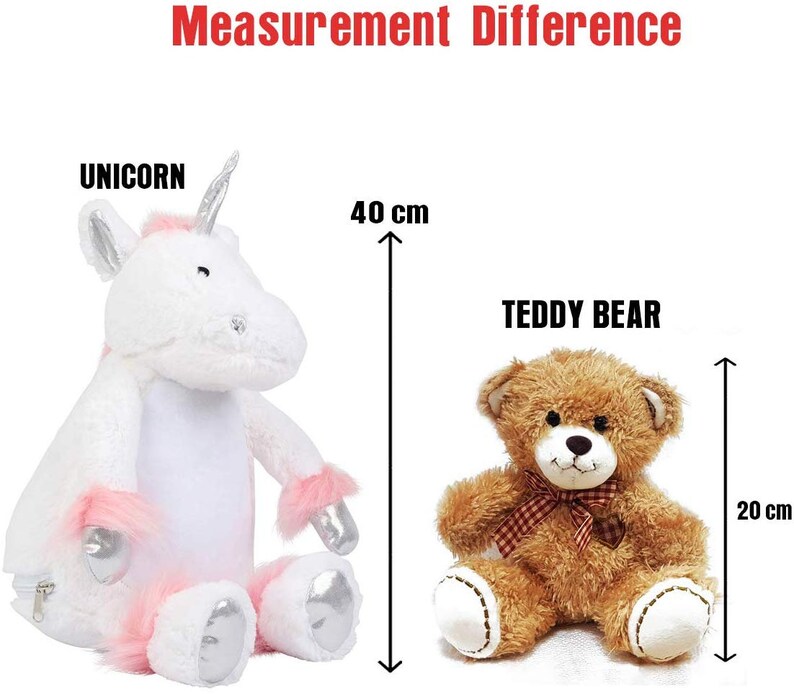 Personalised Teddy Bear With Your Own Text/image/message | Etsy