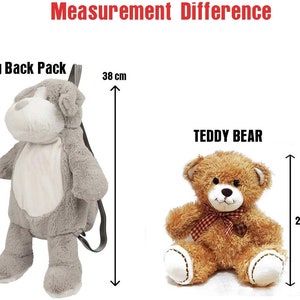 Personalised Teddy Bear With Your Own Text/image/message Dog - Etsy UK