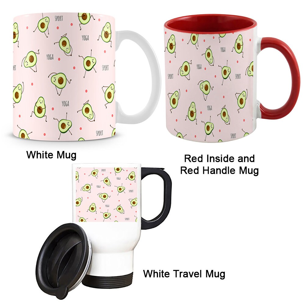 Funny fruit pattern Avocado Yoga Design themed inspired | Etsy