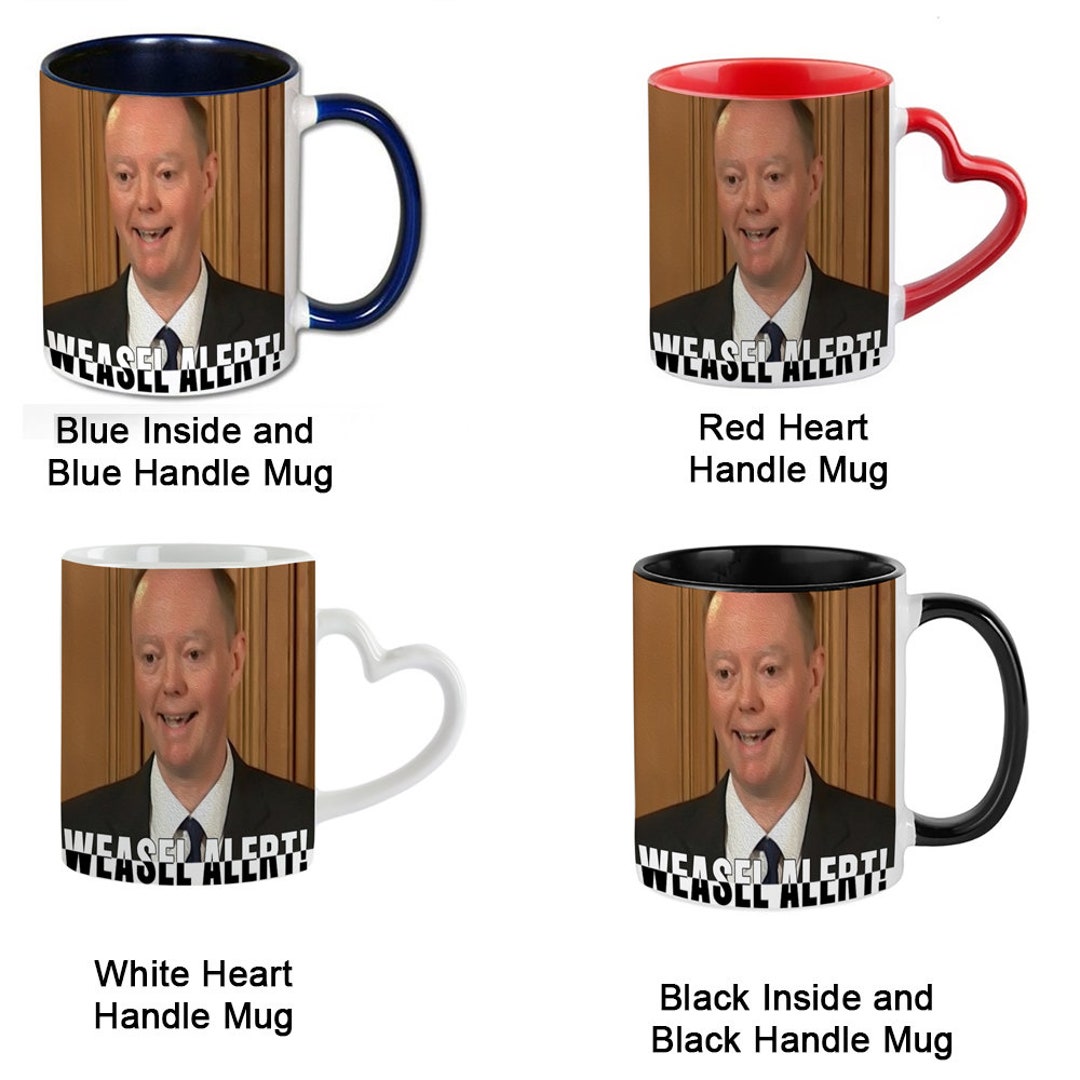 Chris Whitty Weasel Alert Coffee Tea Cocoa Soup Daily Use Mug Birthday ...