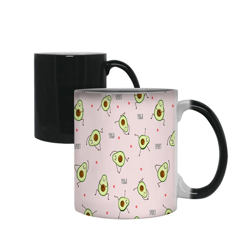 Funny fruit pattern Avocado Yoga Design themed inspired | Etsy