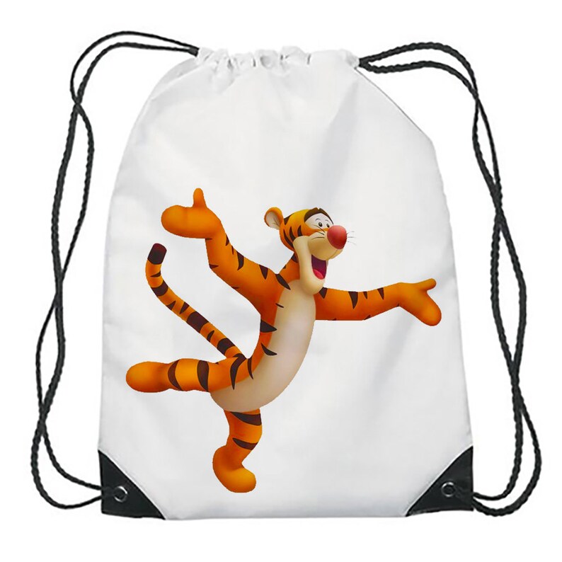 Tigger Winnie the Pooh Cartoon Themed Funny Drawstring Bag Gym | Etsy