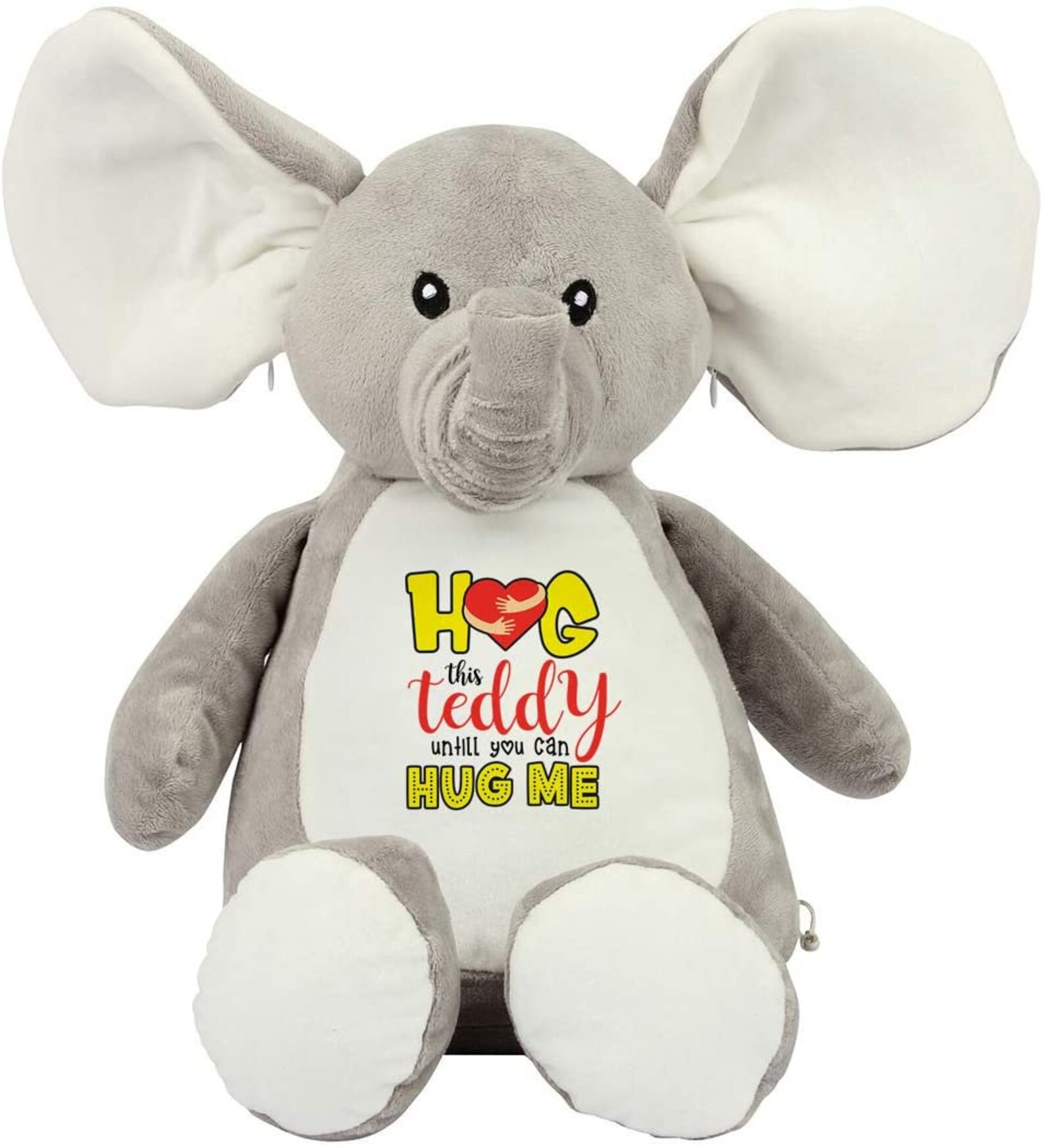 Hug This Teddy Untill You Can Hug Me Themed Soft Teddy Bear - Etsy UK