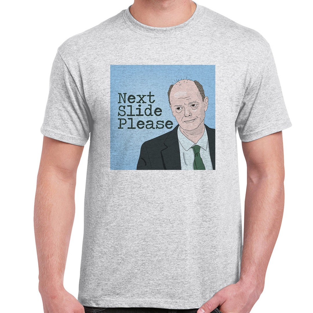 Chris Whitty Next Slide Please.. Themed ASH Colour Men Cotton T-shirt ...