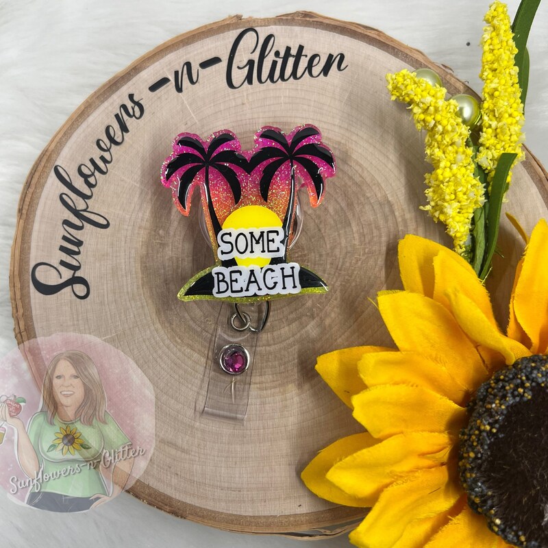 Beach Badge - Etsy
