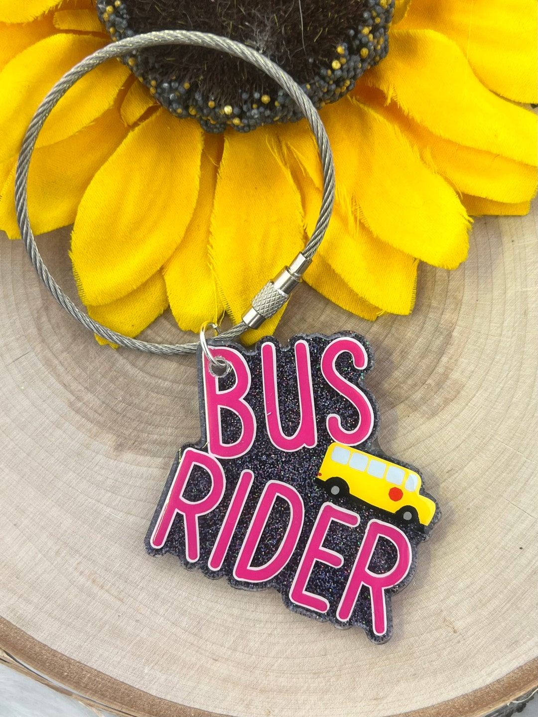 Backpack Tag-bus Rider Backpack Tag-school Backpack Bus Ride Tag - Etsy