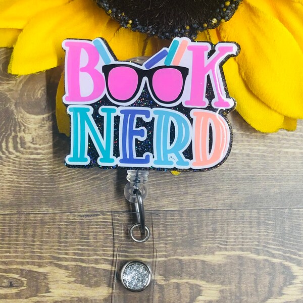Book Badge Reel - Etsy