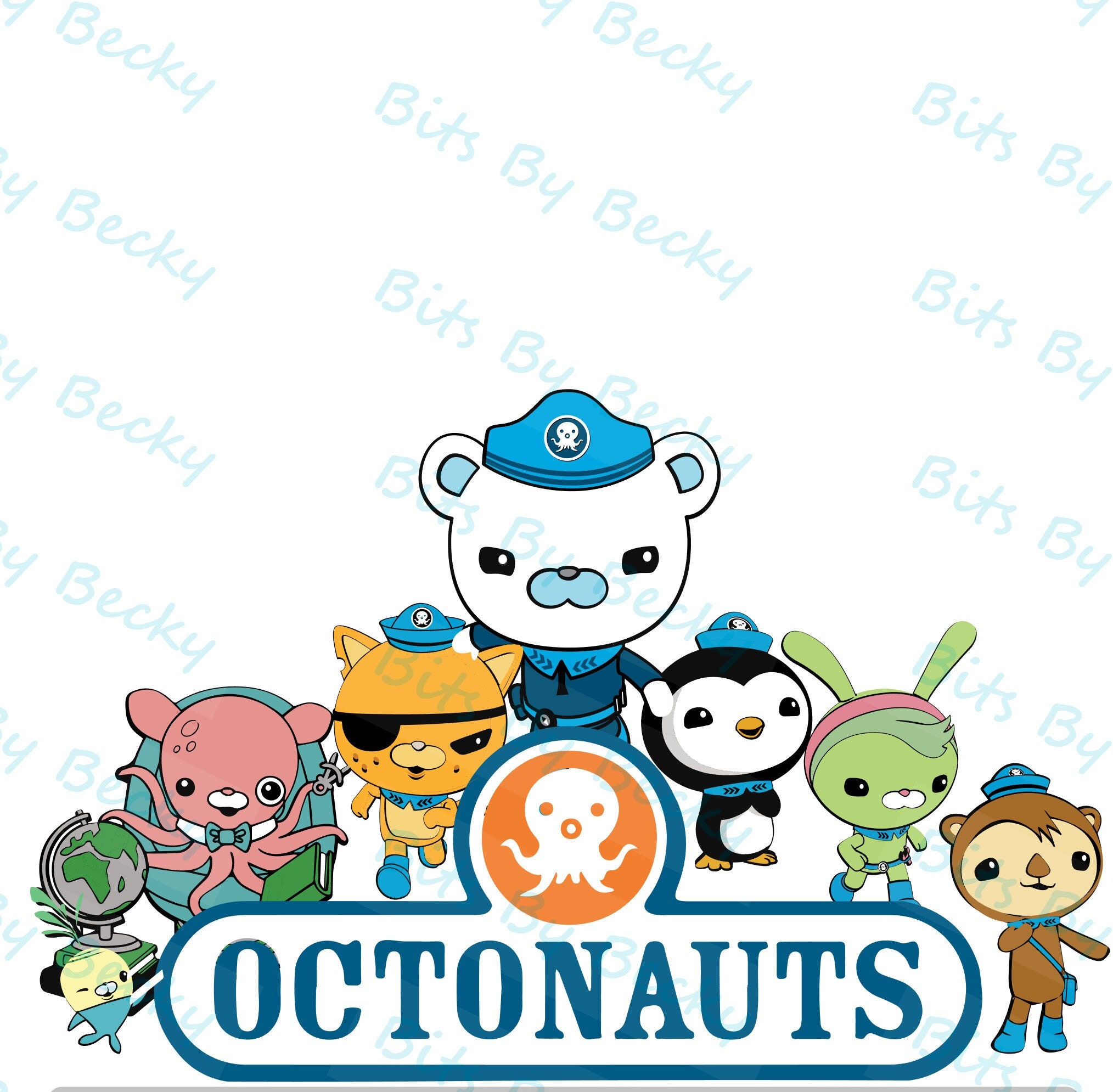 Octonauts Crew SVG - Etsy Australia