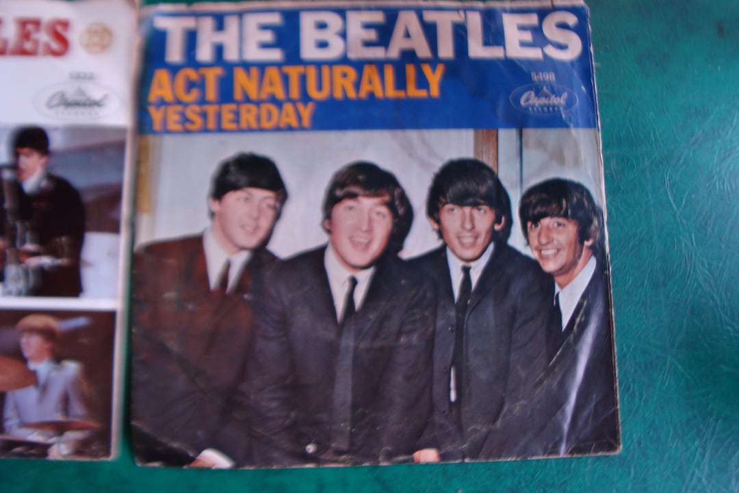 3 Beatles 45s Great Condition Includes Rare Tollie - Etsy