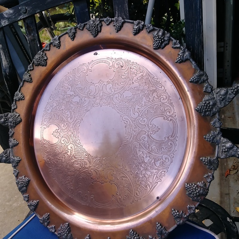Copper Tray - Etsy