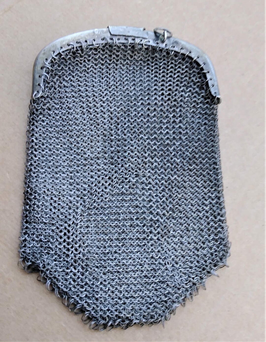 Unusual Antique Victorian Mesh Change Purse Inside Another Change Purse ...