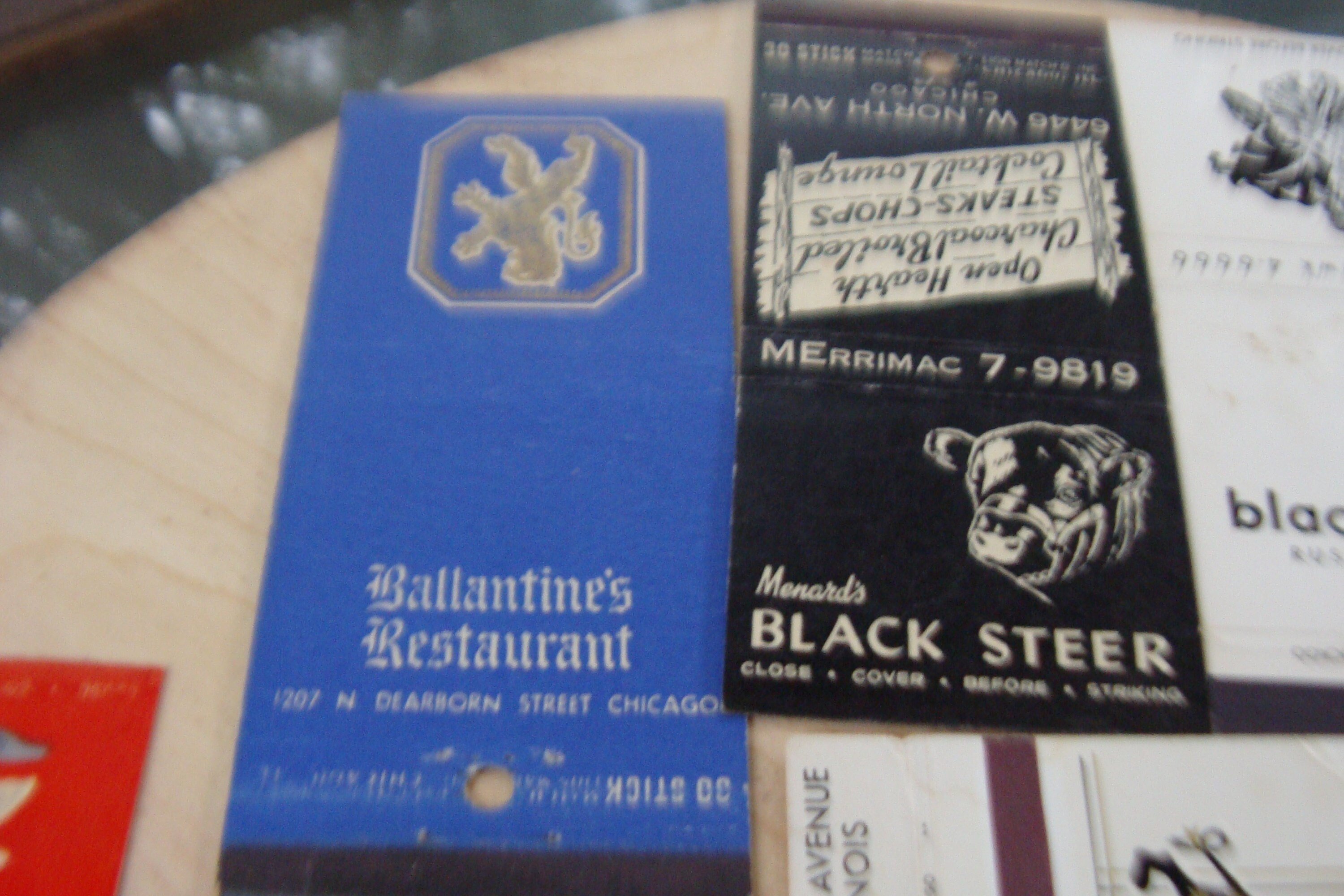 10 Vintage Chicago Matchbook Covers - Etsy