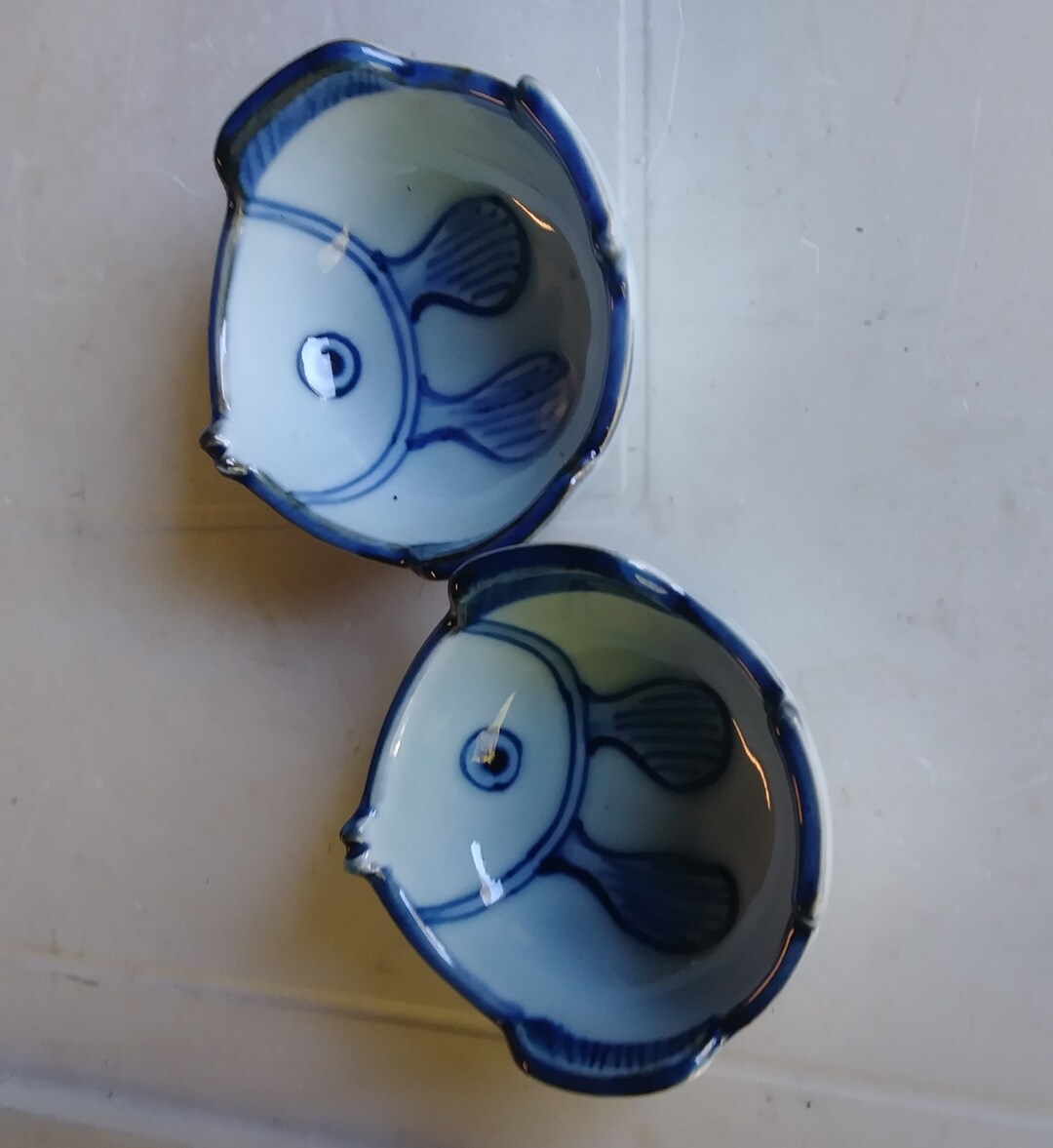 Japanese Vintage Fish Bowls Pair - Etsy