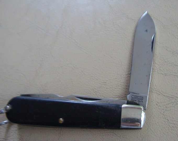 Camillus 2 Blade Electrician/military Knife VTG - Etsy