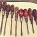 Antique Wood Handle Screwdrivers Lot of 10 - Etsy