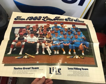 Miller Lite Beer Posters - Etsy