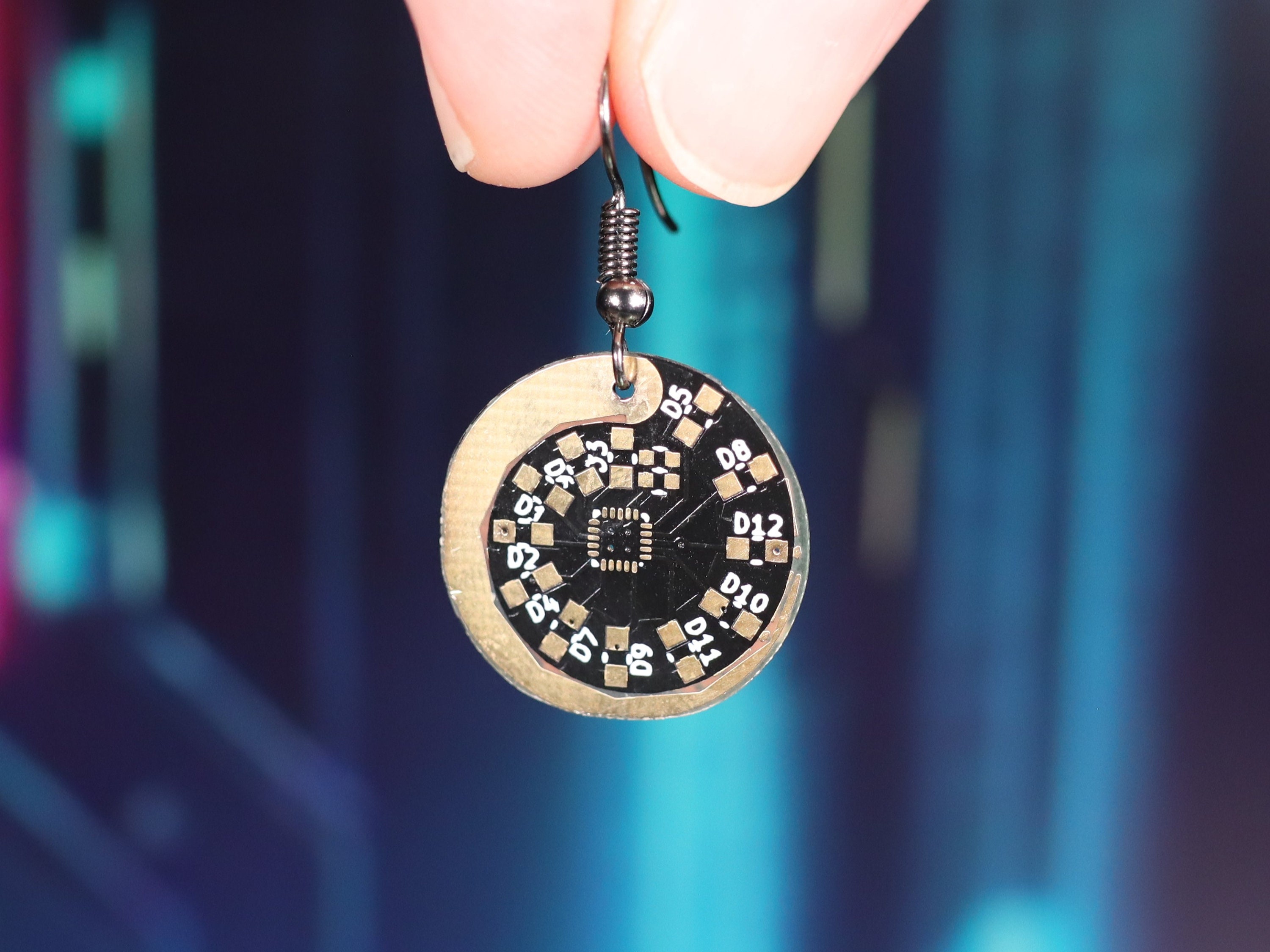 Spiral PCB Earrings for Electronics, Engineering, or Coding Lovers - Etsy