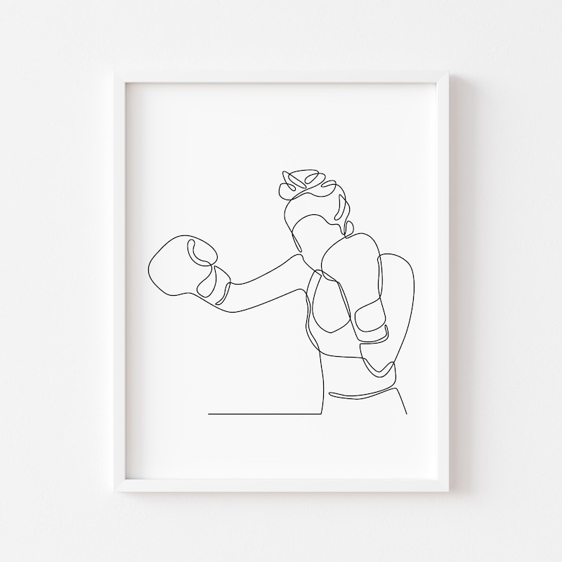 Womens Boxing Pictures - Etsy UK