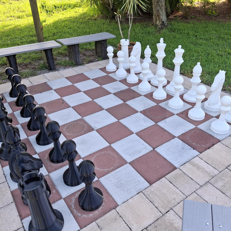 Outdoor Chess - Etsy
