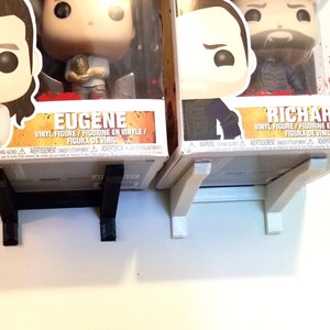 Two White Individual Funko Pop Display Shelf / Bracket for Boxed Pops - Etsy